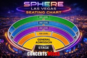 Sphere Las Vegas Seating Chart | Best Seats, Levels & Sections